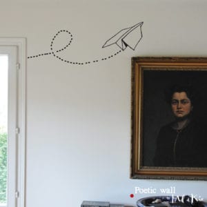 Sticker mural - Long courrier ⸱ Poetic Wall | Songes