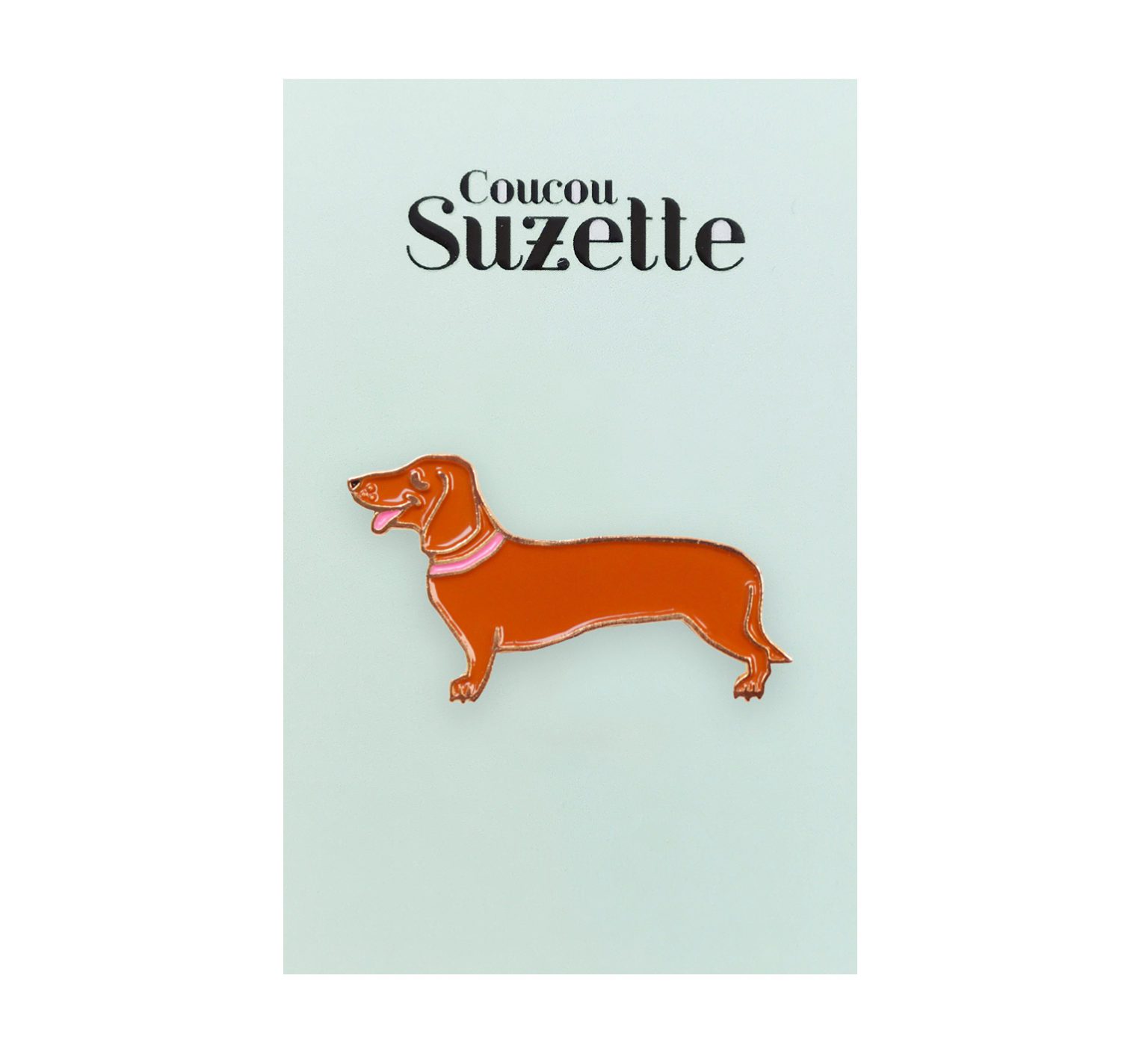 Pin’s – Chien teckel ⸱ Coucou Suzette | Songes